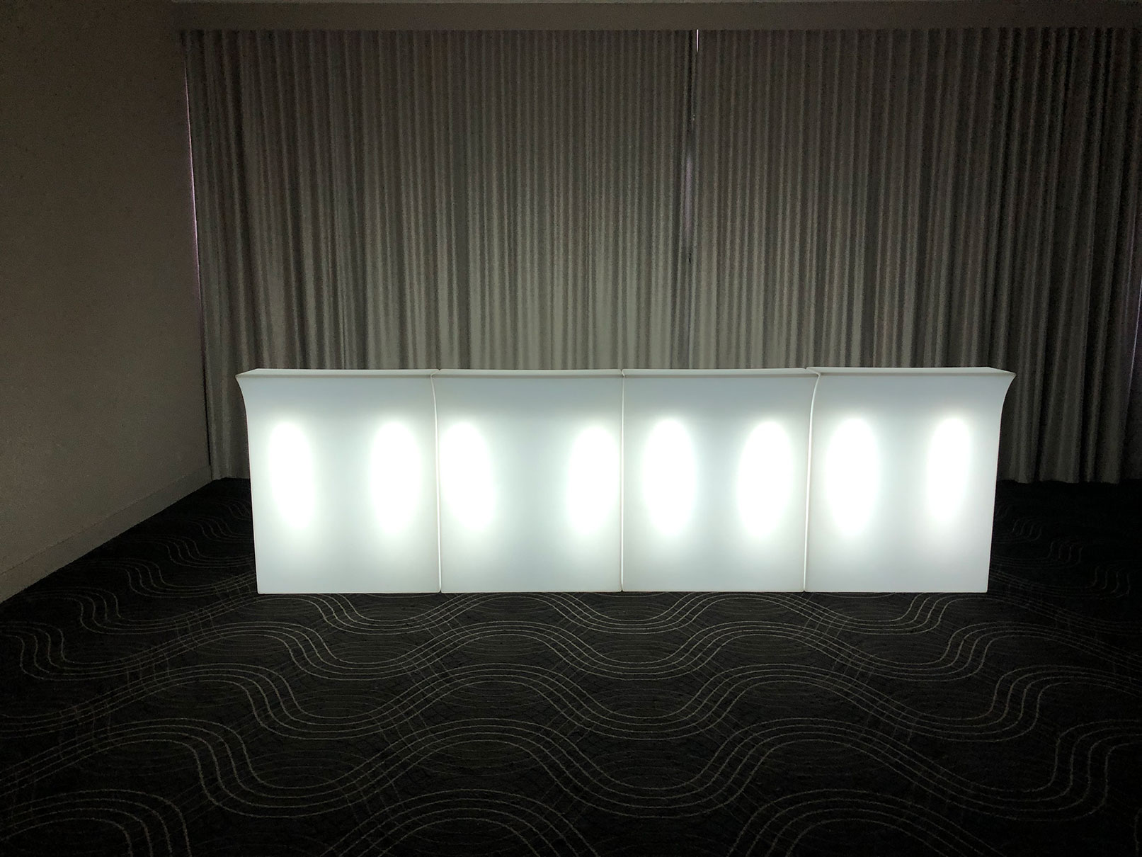 Glow Straight Bar | Event Hire Sydney