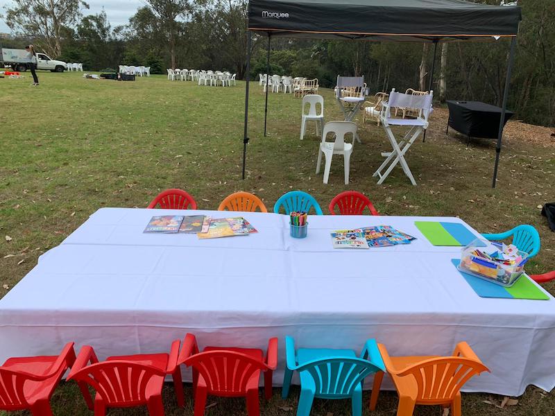Kids Table | Event Hire Sydney