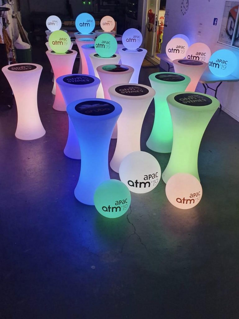 Glow Sphere 50 cm Hire Sydney - Event Lighting Décor