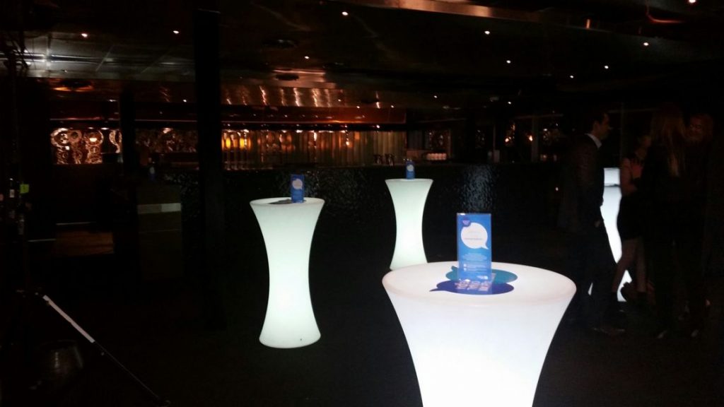 Glow Bar Table | Event Hire Sydney
