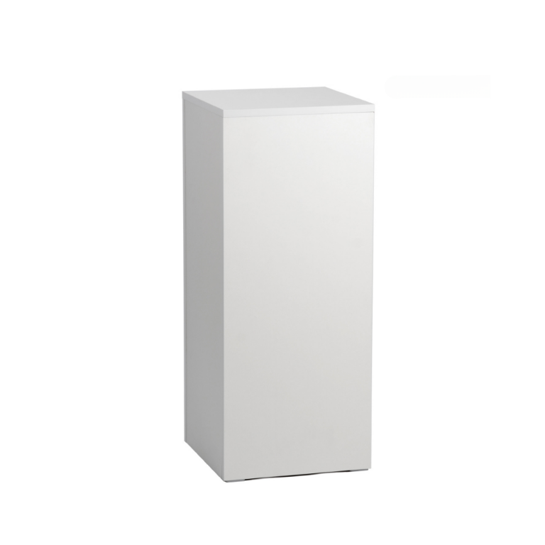 White Square Plinth Hire Large Sydney - Display Stand