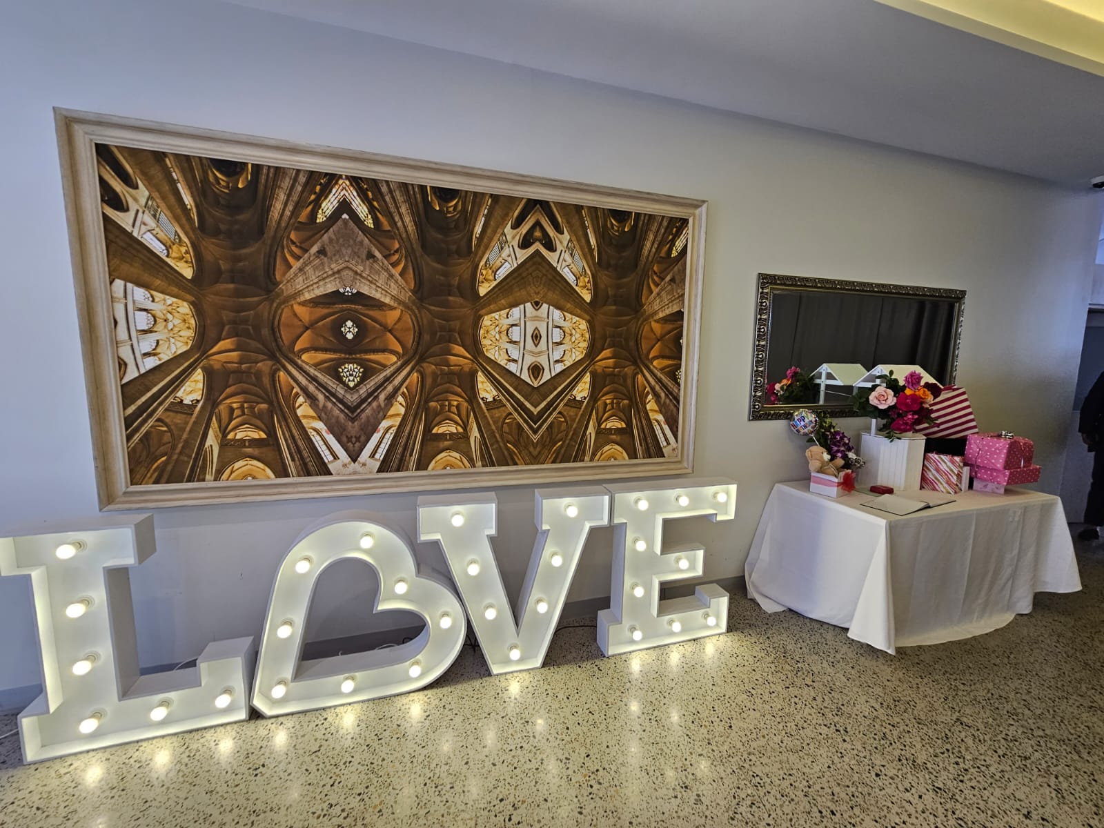 Love Letter Sign Hire Sydney - Weddings and Events