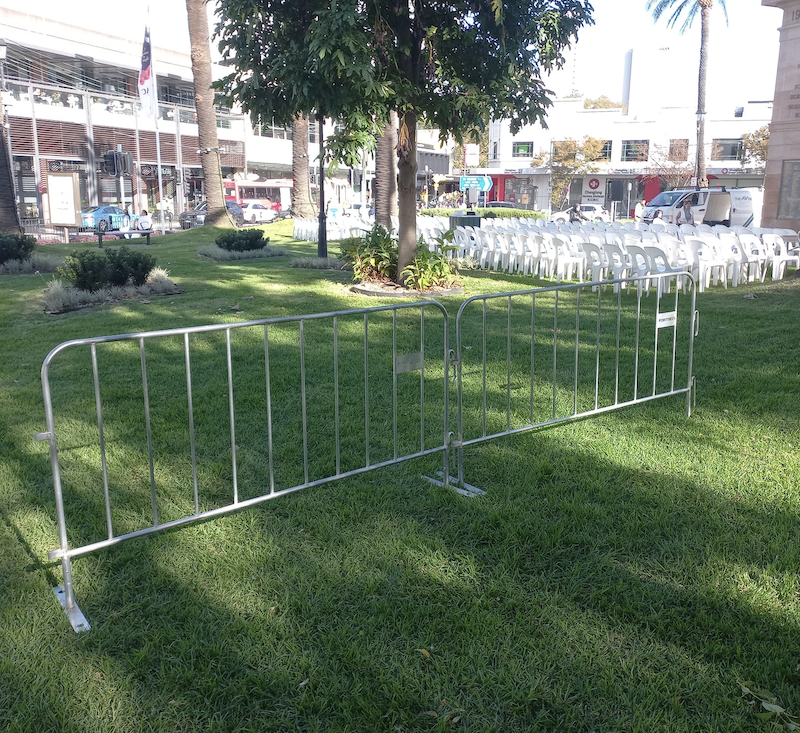 Crowd Control Barrier Hire for Events & Sites